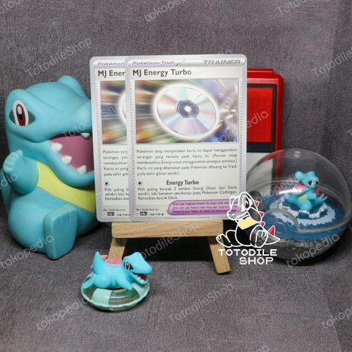 Jual Kartu Pokemon Card Indonesia MJ Energy Turbo SV3S 158/170 Kilau ...