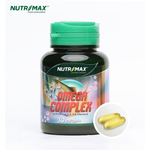 Jual Nutrimax Omega Complex 369 Vitamin E Kolestrol Asma Daya Tahan ...