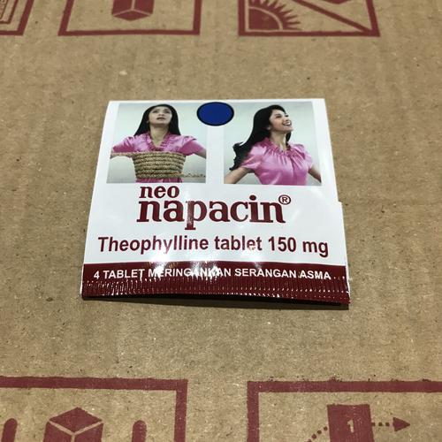 Jual Neo Napacin 1 Strip 4 Tablet Kaplet / Grosir Murah / Obat Sesak ...