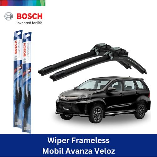 Promo Bosch Sepasang Wiper Frameless Clear Advantage Avanza Veloz 22" & 16" - Kab. Bekasi ...