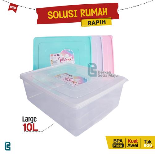 Jual Kotak Donat Plastik Donatsu ezy 10 Liter Penyimpanan Makanan BPA ...