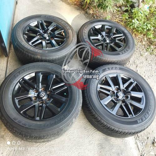 Jual velg fortuner VRZ R18 + Ban 265/60. cocok utk hilux double cabin ...