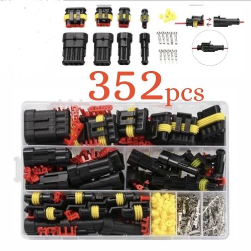 Jual 352 pcs Socket Sambungan Kabel Waterproof Kelistrikan Mobil Motor ...
