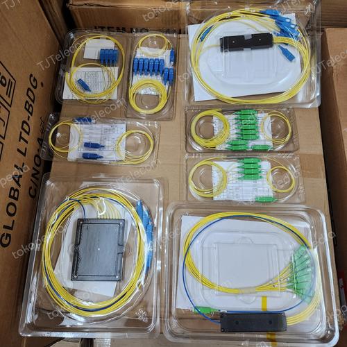 Jual pasive spliter 1:8 / 1:4 SC APC merek PAZ ORIGINAL - 1:4 mini PLC ...