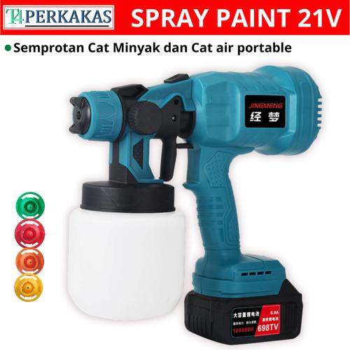 Jual Spraygun Alat Cat Semprot Kompresor Cat Minyak Dan Cat Air 800 ...