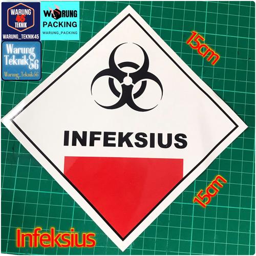 Jual Stiker Sticker Label Tanda Simbol K3/ Limbah B3/ Tong Keranjang ...