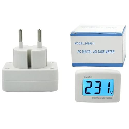 Jual VOLMETER AC 220V/ALAT UKUR TEGANGAN LISTRIK DIGITAL COLOK - Kota ...