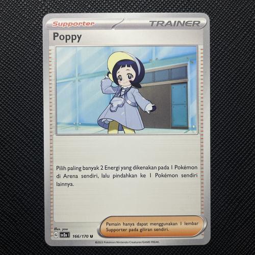 Jual Poppy sv3s kilau hitam kartu pokemon indonesia TCG card - Kota ...
