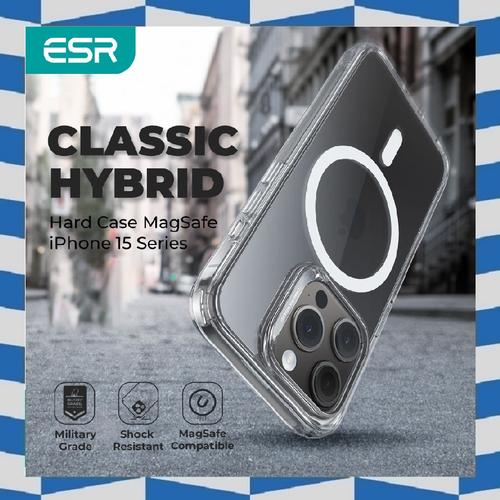 Jual Hard Case iPhone 15 Series ESR Classic Hybrid HaloLock - MagSafe ...