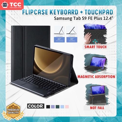 Jual Samsung Tab S9 FE Plus 12.4 Bluetooth Keyboard Case Casing ...