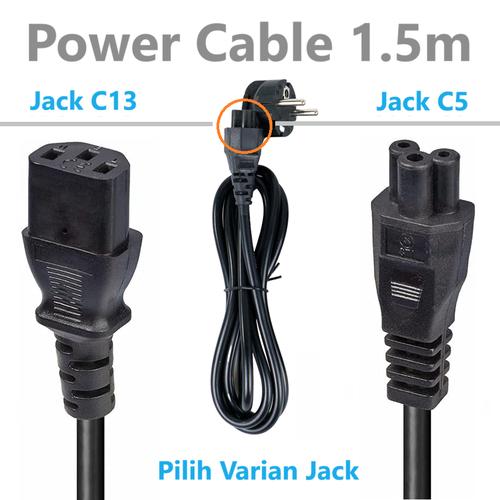 Jual Kabel Listrik AC Power Supply Adaptor Charger Laptop Komputer CPU ...