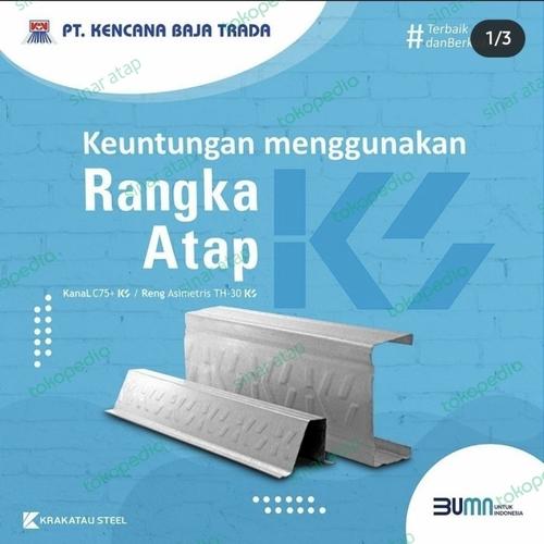 Jual RENG BAJA RINGAN KS x 6 Meter SNI (KRAKATAU STEEL) - Kab ...