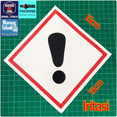 Jual Stiker Sticker Label Tanda Simbol K3/ Limbah B3/ Tong Keranjang ...