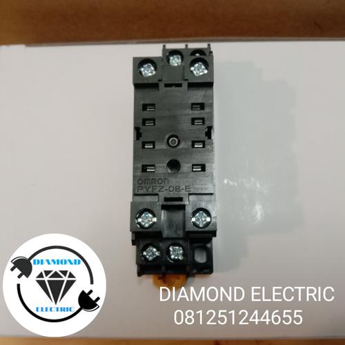 Jual OMRON Socket Relay PYFZ-08-E untuk relay 8pin 100%original ...