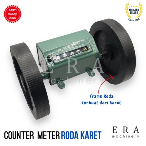 Jual Counter Meter Manual 5 digit Roda Roller Meteran Kain Mesin Mirip ...