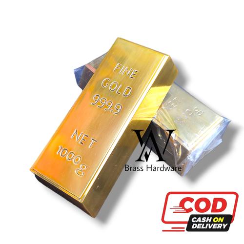 Promo Fine gold 999.9 / miniatur emas batangan 1000 gr - Kab. Pati - WA ...