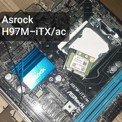 Jual Mini ITX Asrock H97 H97M ITX-AC Soket 1150 Haswell Refresh not Z97 ...