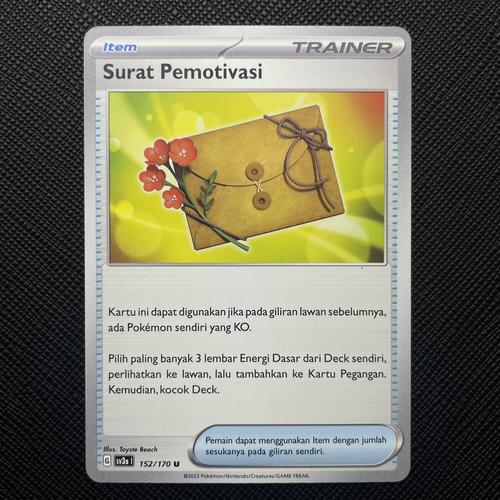 Jual Surat pemotivasi sv3s kilau hitam kartu pokemon indonesia TCG card - Kota Tangerang ...