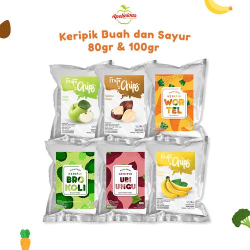 Jual Keripik Buah / Keripik Sayur Kripik Buah Apel Nangka Salak Fruta ...