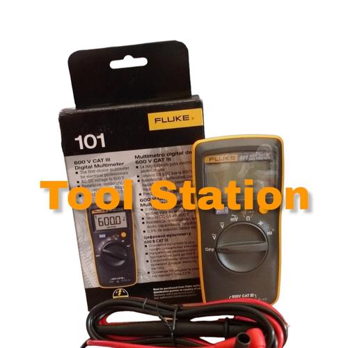 Jual Digital Multimeter Untuk mengukur Tegangan 101 Original Merk Fluke ...
