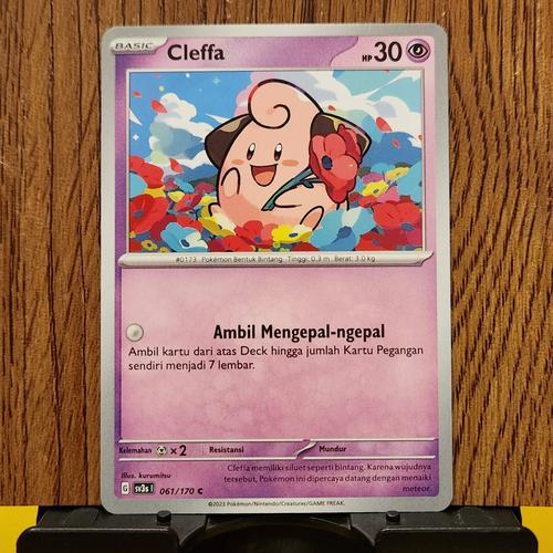 Jual CLEFFA KARTU POKEMON TCG INDONESIA SV3S - Kota Surabaya - SSG Shop ...