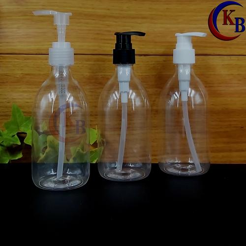 Jual BOTOL PUMP LOTION 300 ML CLEAR / BOTOL PLASTIK RF 300ML TUTUP NECK ...