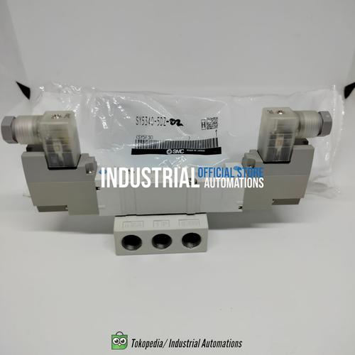 Jual SMC SY5340-5DZ-02 (24V DC) Solenoid Valve Base Mounted Series SY5000 - Jakarta Barat ...