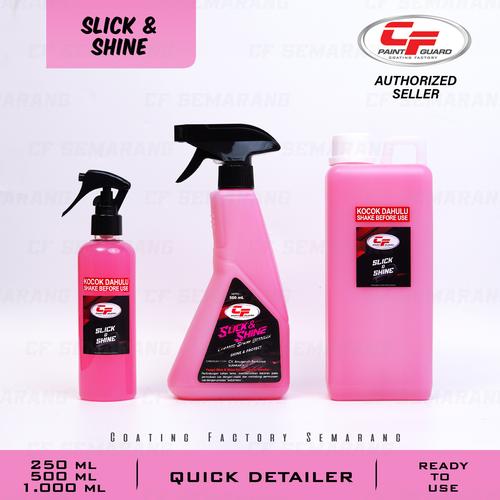Promo SLICK & SHINE Coating Factory SNS Quick Detailer Waterless Wet ...