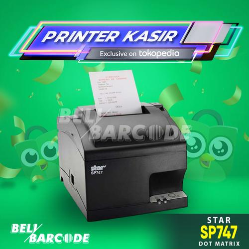 Jual PRINTER STRUK KASIR DOT METRIK STAR SP747 USB - Kota Surabaya ...
