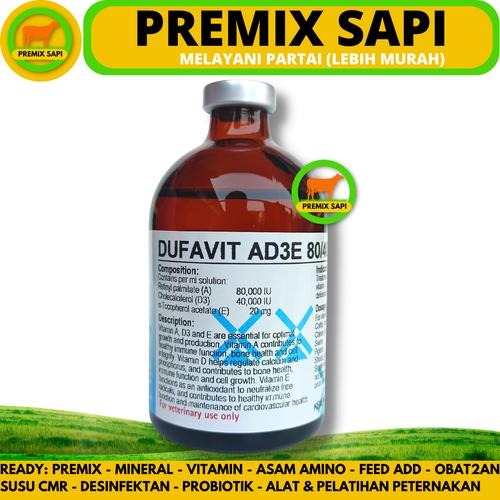 Jual DUFAVIT AD3E 100ML Vitamin ADE Perbaiki Kondisi & Produktivitas ...