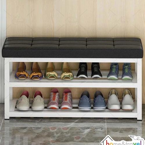 Jual Rak Sepatu Sandal Puff Duduk Bangku Sofa 2 / Rak Susun Berkualitas ...