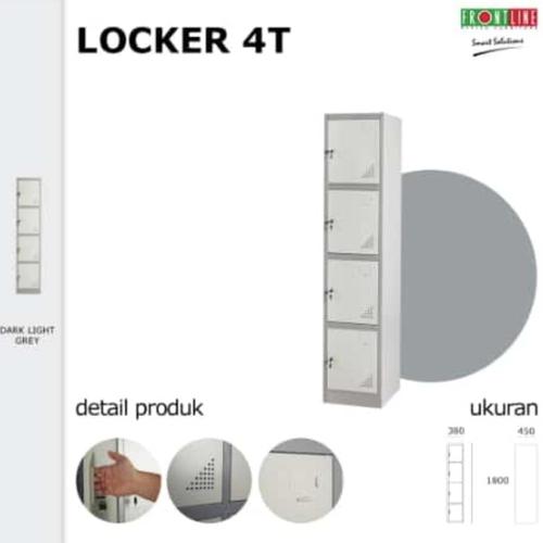 Jual Locker Besi Lemari Arsip Besi Cabinet Besi Frontline 4T Loker Besi ...