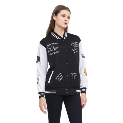 Jual Jaket Varsity Baseball Pria Font Hustle Suke Original / Varsity ...