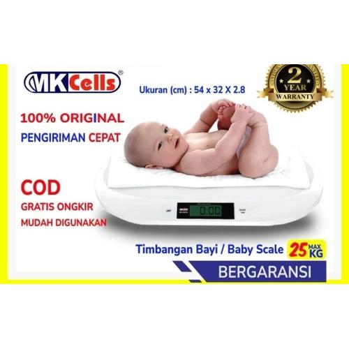 Jual TIMBANGAN BAYI DIGITAL SCALE SCALING UKUR TINGGI BABY KAP. 25KG ...