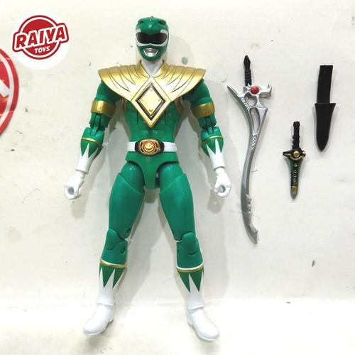 Jual MIGHTY MORPHIN POWER RANGERS LEGACY GREEN RANGER HIJAU Lus ori ...