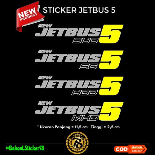 Jual STIKER JETBUS 5 STICKER MOTOR BISMANIA - MHD - Kab. Sleman ...
