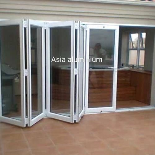 Jual pintu lipat aluminium Dacon L280 x T 230 - Hitam, Bening/Polos - Kab. Tangerang - PT Asia ...