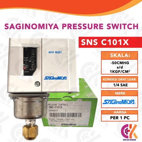 Jual Saginomiya Vacuum Pressure Switch Control SNS C101X - 1 Bar - Jakarta Barat - Daya Gas ...