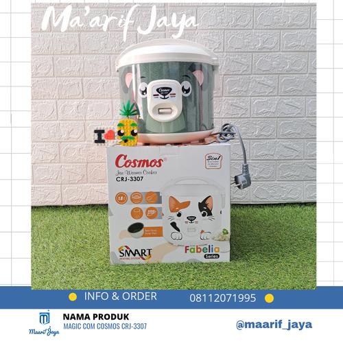 Jual Magicom Cosmos CRJ-3307 1.8L /Penanak Nasi /Magic Com Anti Lengket ...