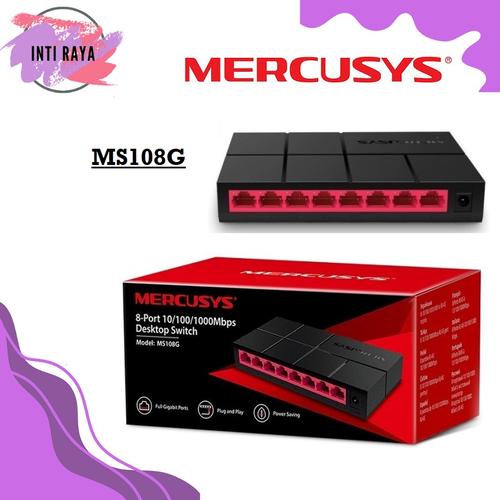 Jual Mercusys MS108G Desktop Switch 8-Port 10/100/1000Mbps HUB Switch ...