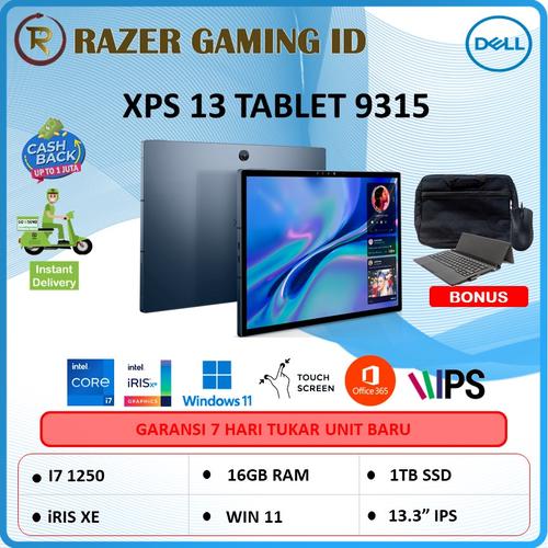 Jual DELL XPS 13 Tablet 9315 3K 2IN1 Touch I7 1250 16GB 1TB W11 13 3 ...