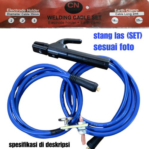 Jual STANG LAS SET ( KABEL LAS + CONNECTOR + ARDE ) - Jakarta Utara ...