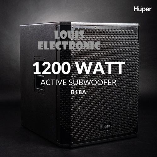 Jual Subwoofer Aktif 18 Inch HUPER B18A B-18A ORIGINAL - Kota Medan ...