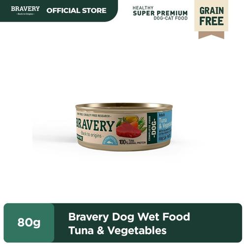 Jual Makanan Basah Bravery Dog 80 Gr / Dog Wet Food Bravery Chicken ...
