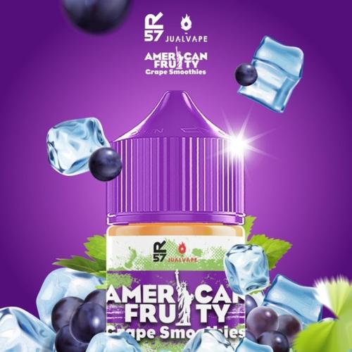Jual LIQUID AMERICAN FRUITY GRAPE SMOOTHIES V3 FREEBASE 60ML ORIGINAL ...