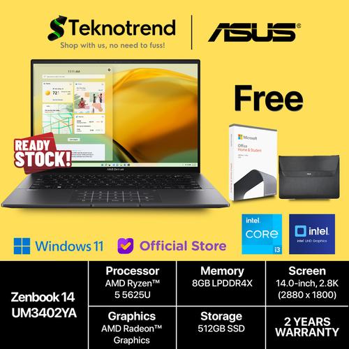 Promo Asus Zenbook UX425EA 14" FHD Core i5-1135G7 8GB 512GB SSD WIN10 ...