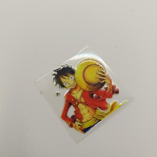 Jual Sticker One piece luffy nami zoro Nico STIKER UV DTF timbul ...