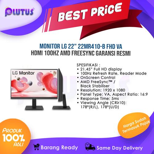 Jual Monitor LG 22" 22MR410-B FHD VA HDMI 100Hz AMD FreeSync Garansi Resmi - Jakarta Pusat ...