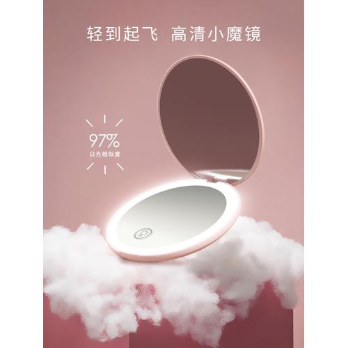 Jual Kaca Cermin Mini Lipat Lampu Portable LED / Miror LED Lipat ...