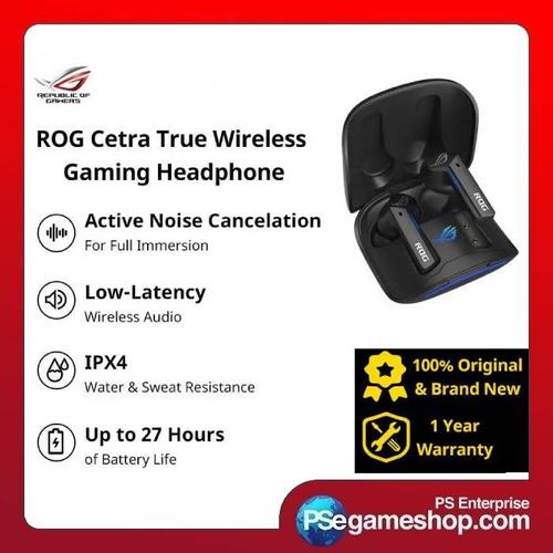Promo ASUS ROG Cetra True Wireless Gaming Earbuds - Putih Cicil 0% 3x ...